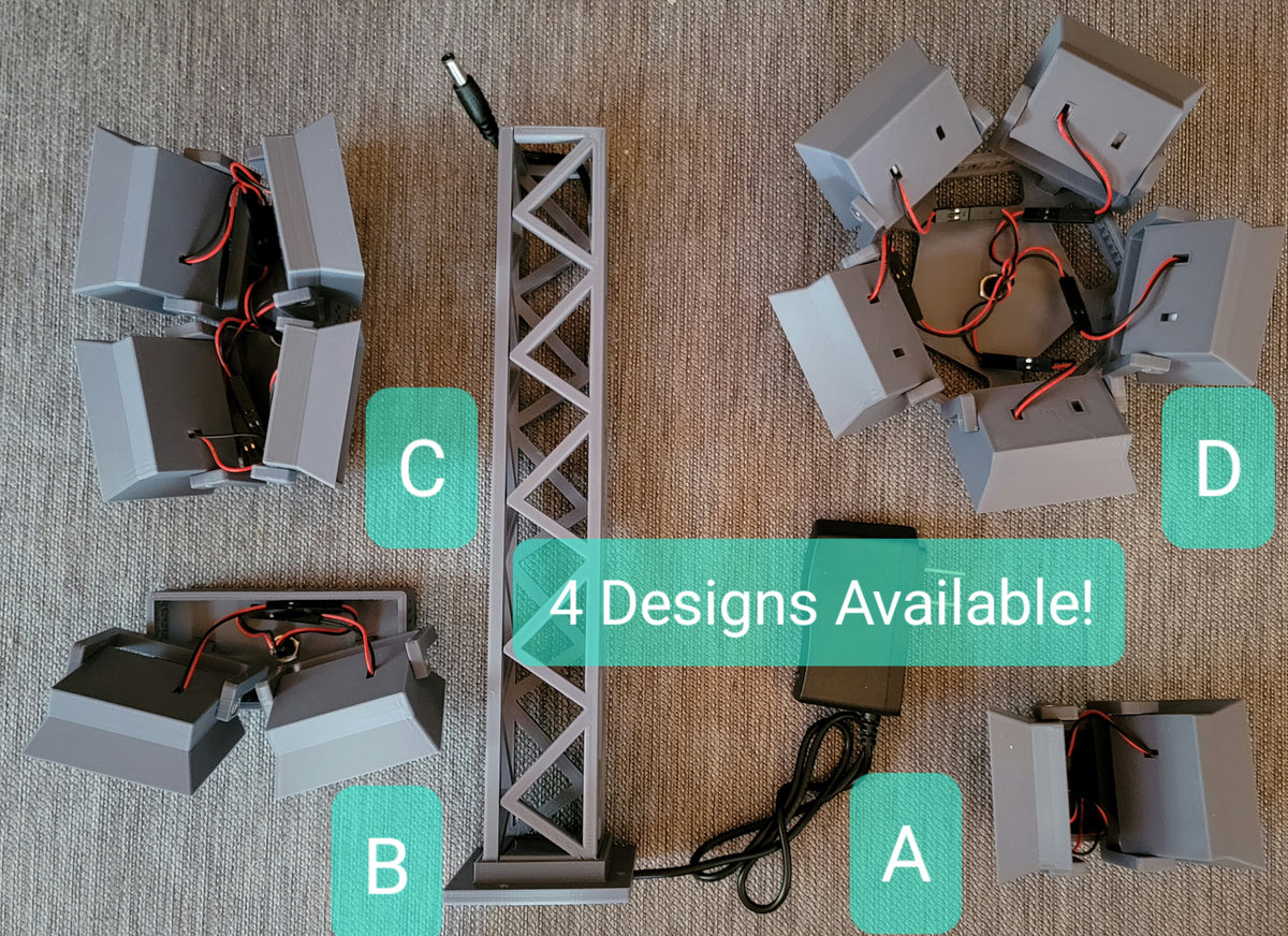 Track Flood Light with Power Supply - 4 Designs Available! – Slot Car ...